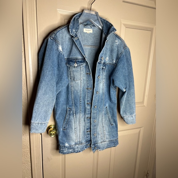 PacSun | Jackets & Coats | Pacsun Oversized Denim Jacket Small | Poshmark